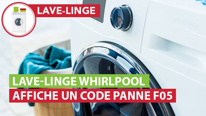 Whirlpool Lave Linge Panne